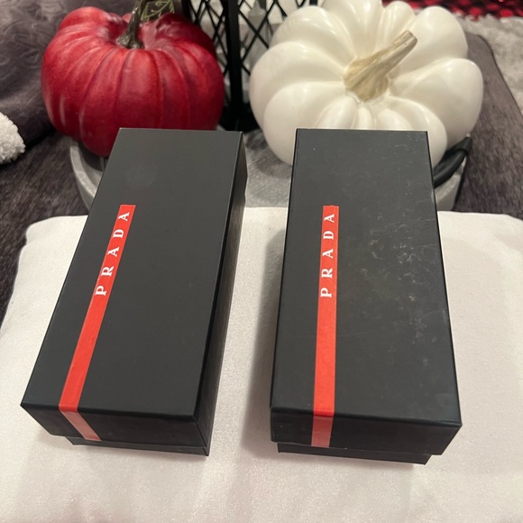 Prada | Other | Prada Black Sunglasses Box 2 Boxes | Poshmark